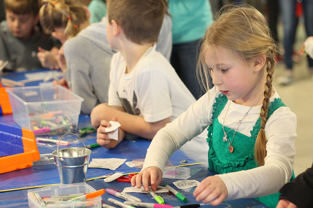 Experiment with Paper and Plastics at the Children's Museum